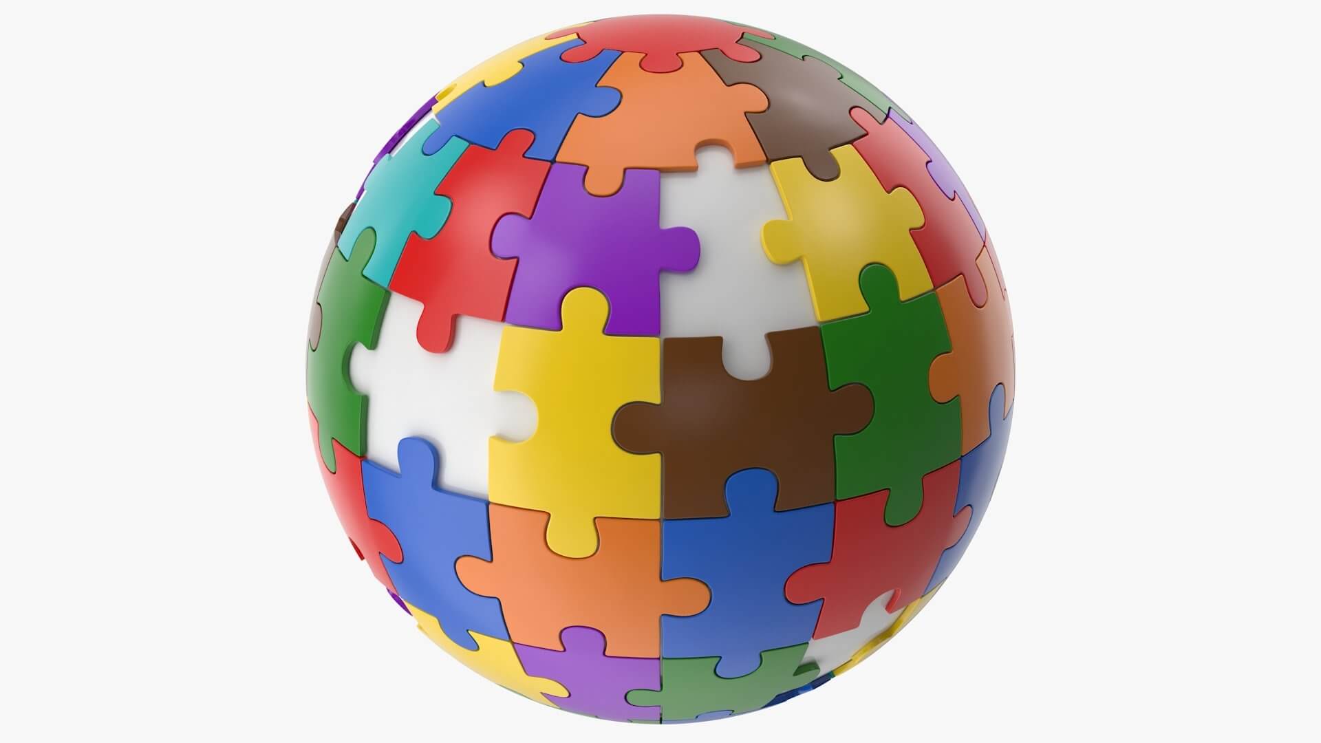 Sphere Puzzle - 3D Model by hdpoly