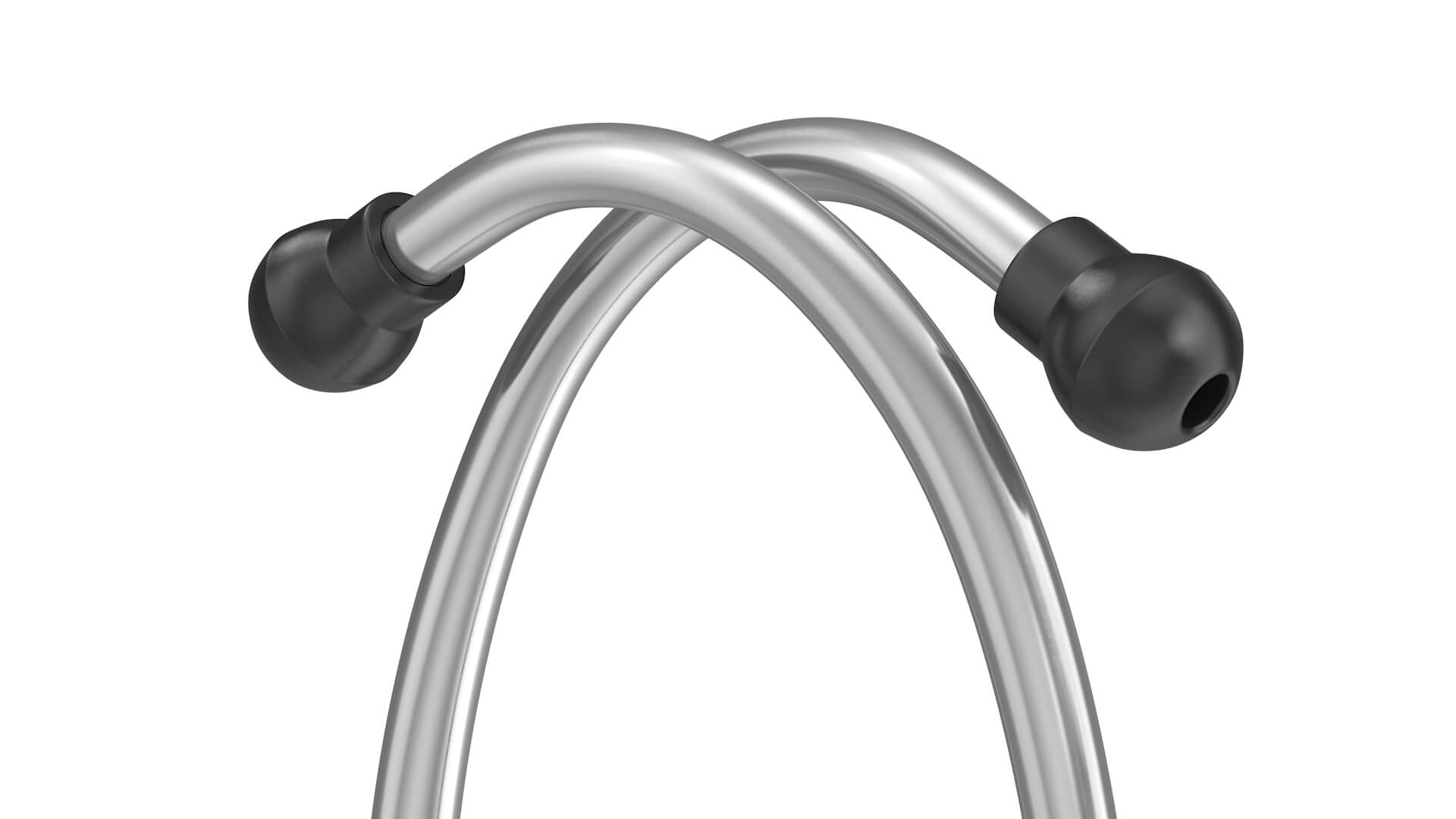 Black Stethoscope - 3D Model by hdpoly