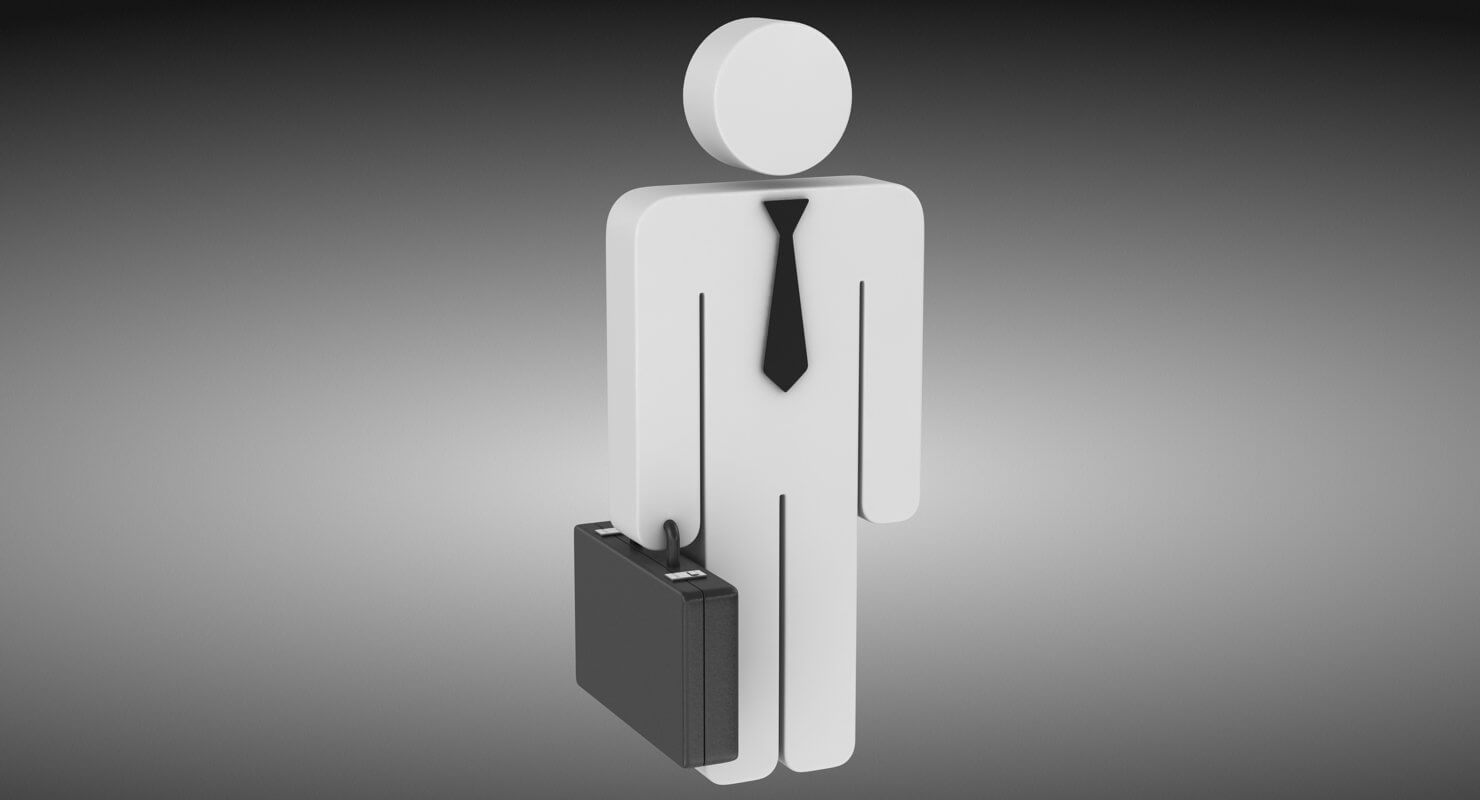 Stick Man - 3D Model by hdpoly