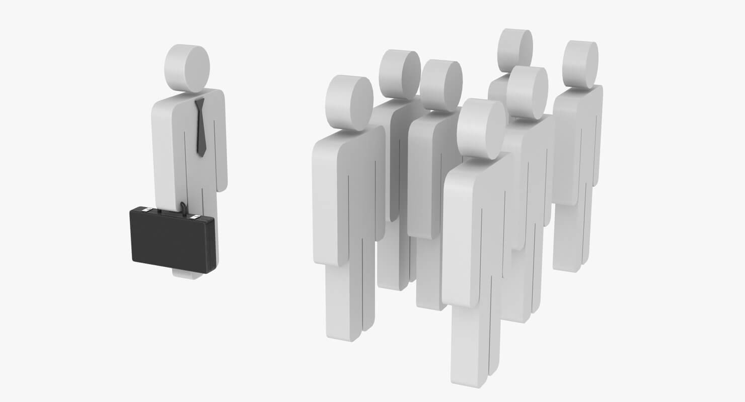 Stick Man - 3D Model by hdpoly