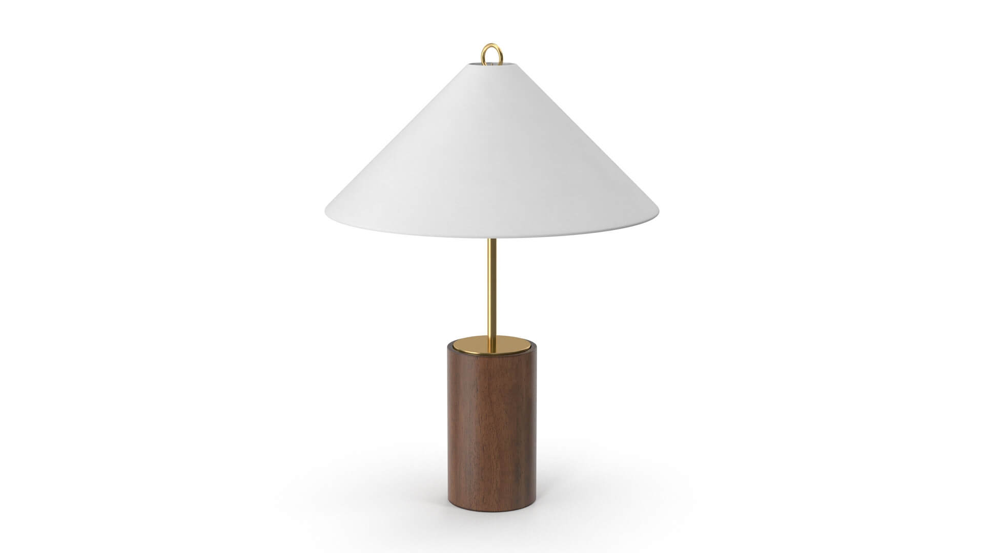 White Table Lamp - 3D Model by hdpoly
