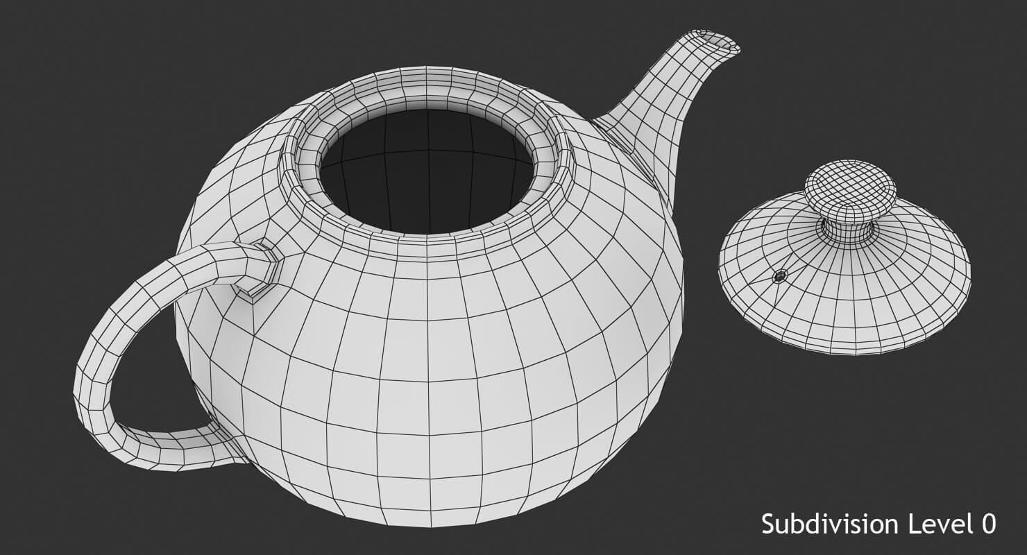 Teapot - 3D Model by hdpoly