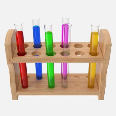 Test Tube Rack - 3D Model by hdpoly