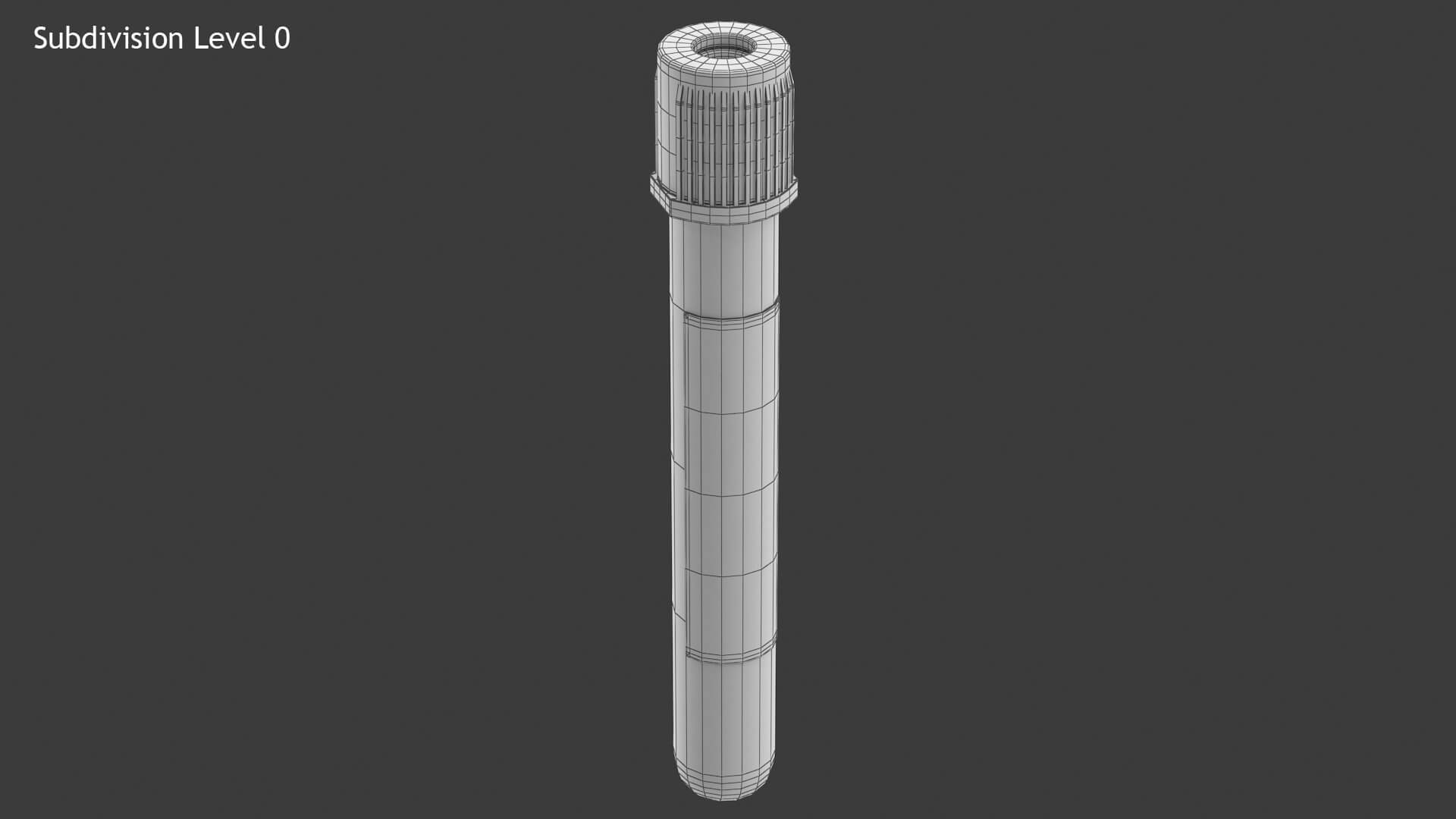 Test Tube - 3D Model by hdpoly