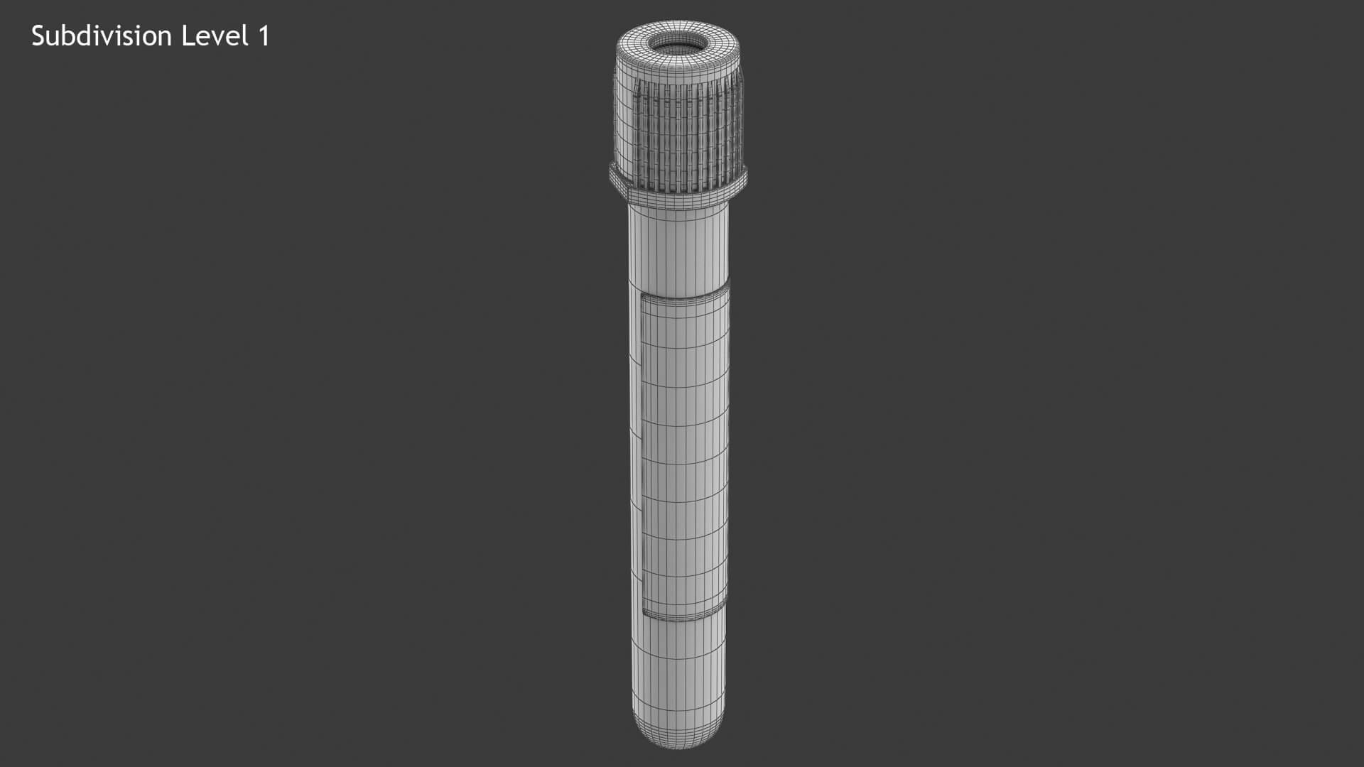 Test Tube - 3D Model by hdpoly