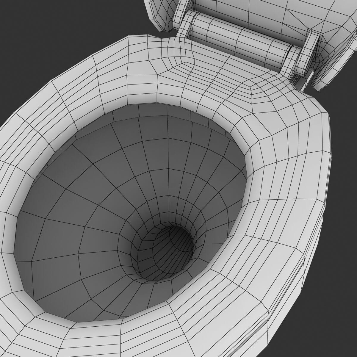 Toilet - 3D Model by hdpoly