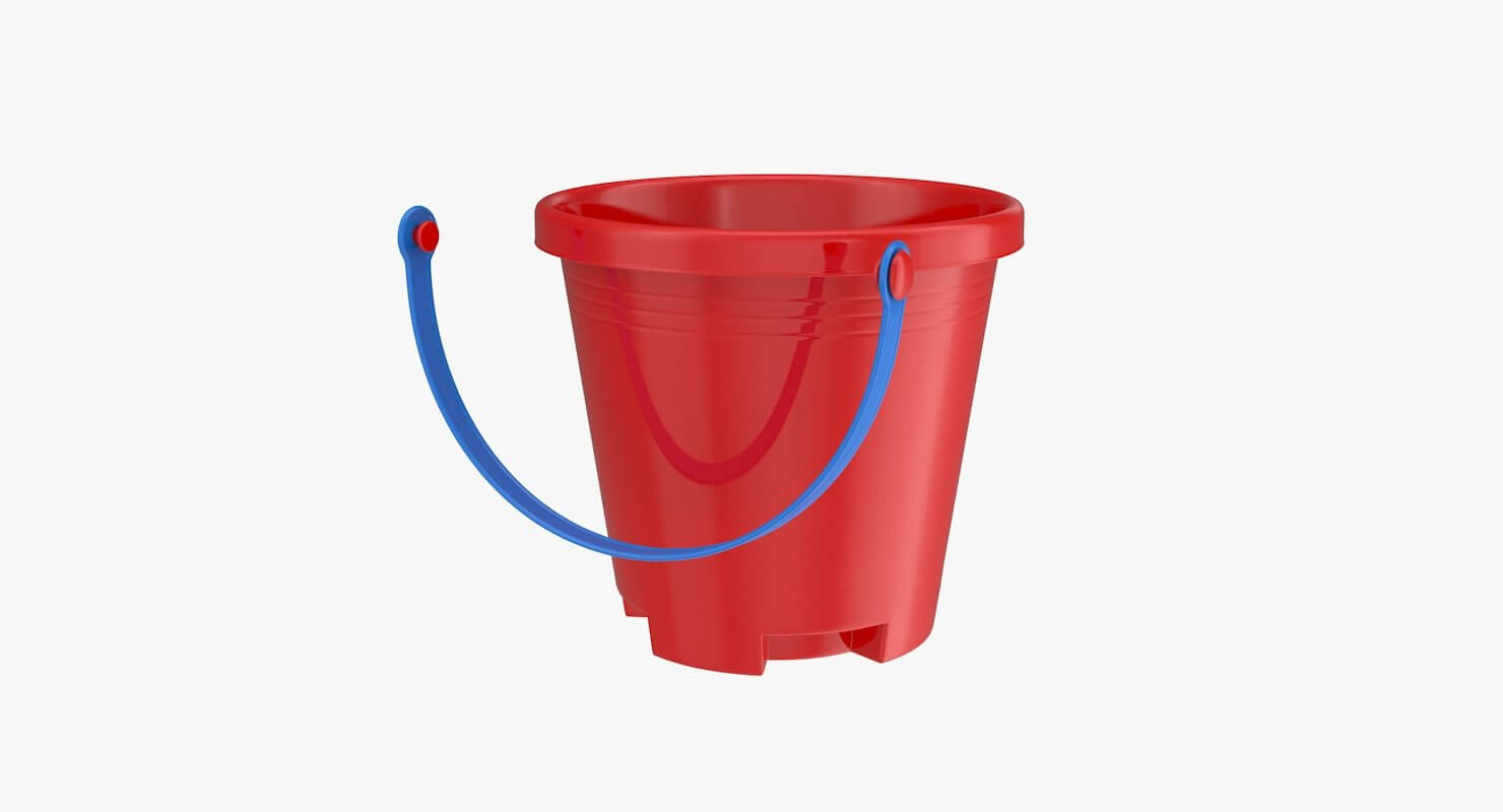 Toy Bucket - 3D Model by hdpoly