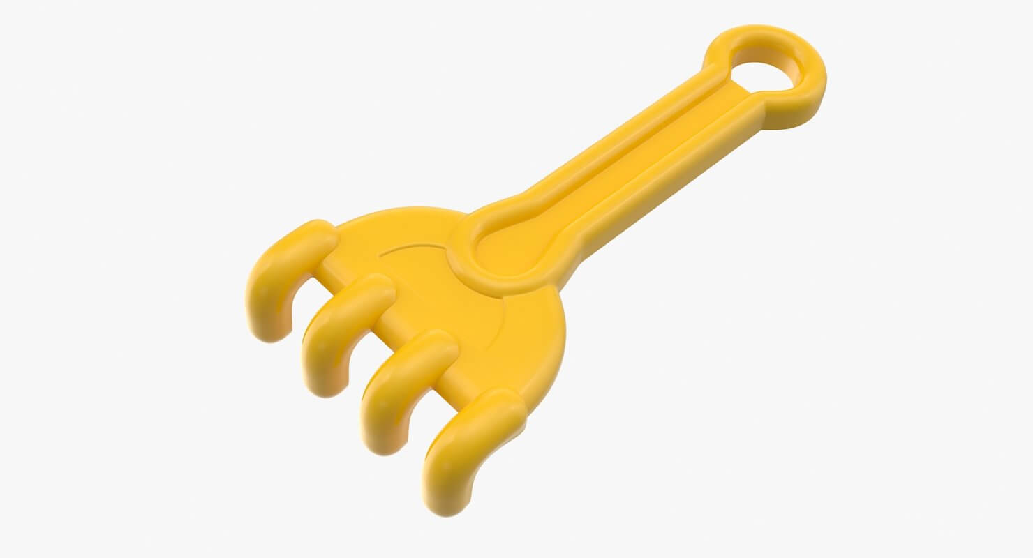 Toy Rake - 3D Model by hdpoly