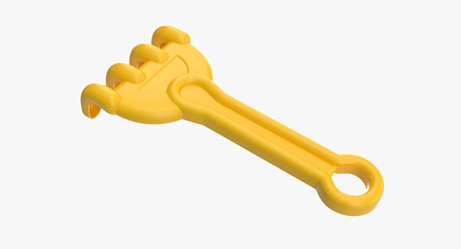 Toy Rake - 3D Model by hdpoly