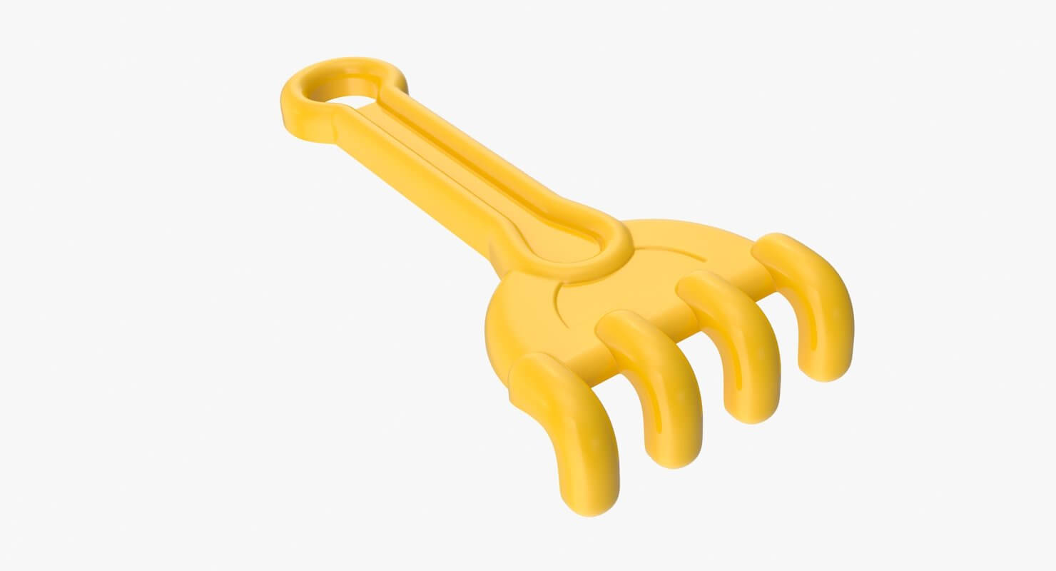 Toy Rake - 3D Model by hdpoly
