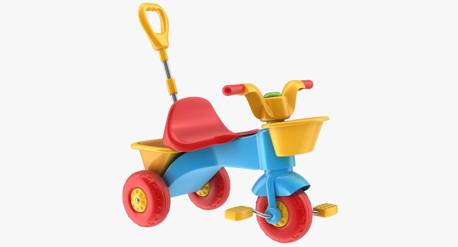 Tricycle - 3D Model by hdpoly