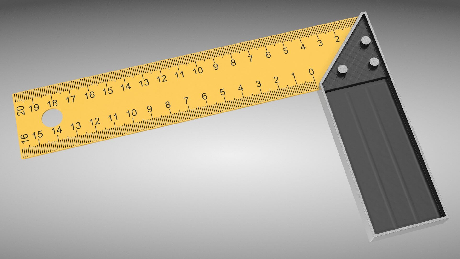 Try Square - 3D Model by hdpoly