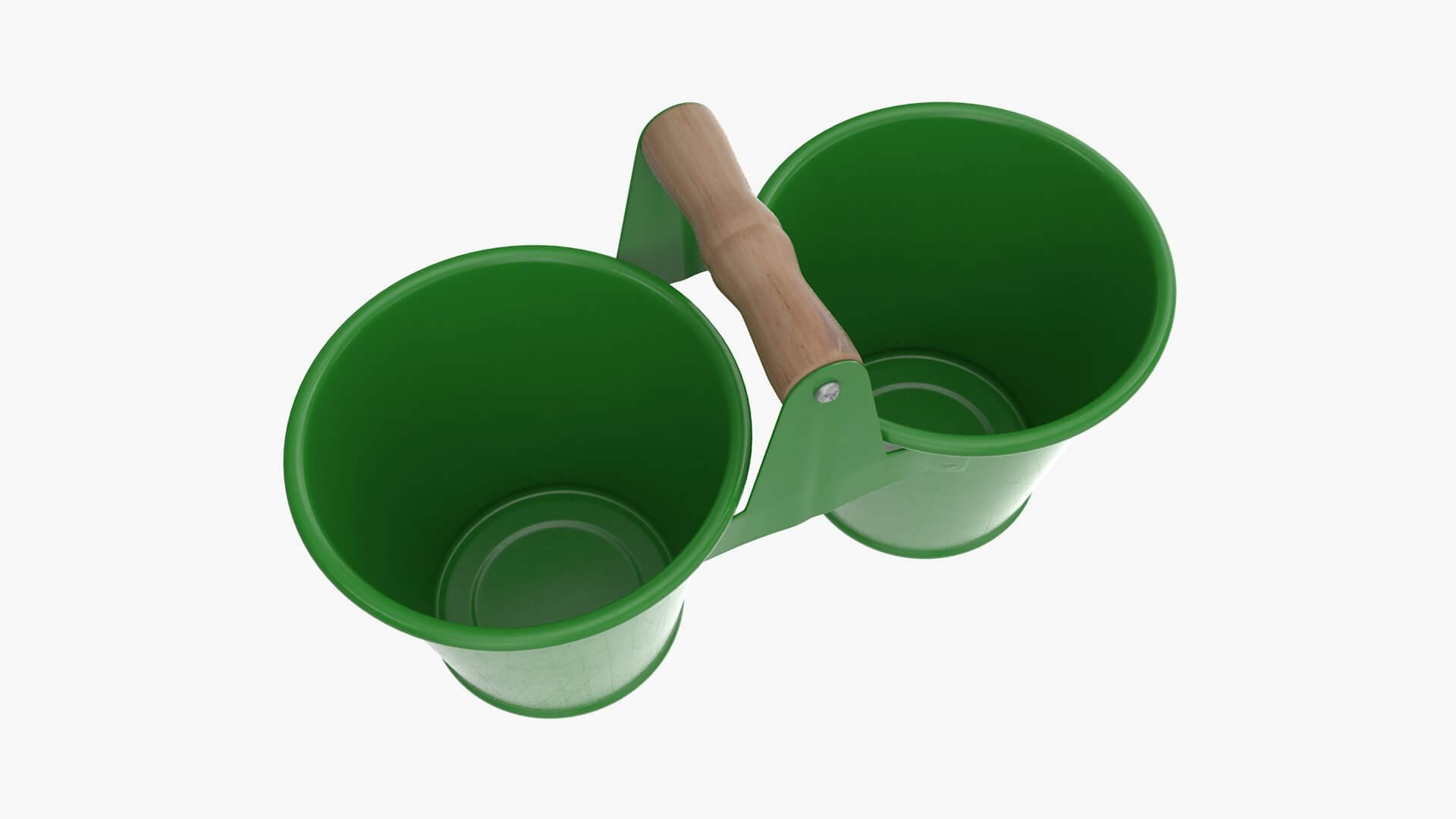 Twin Pot - 3D Model by hdpoly