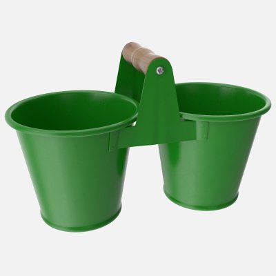Twin Pot - 3D Model by hdpoly