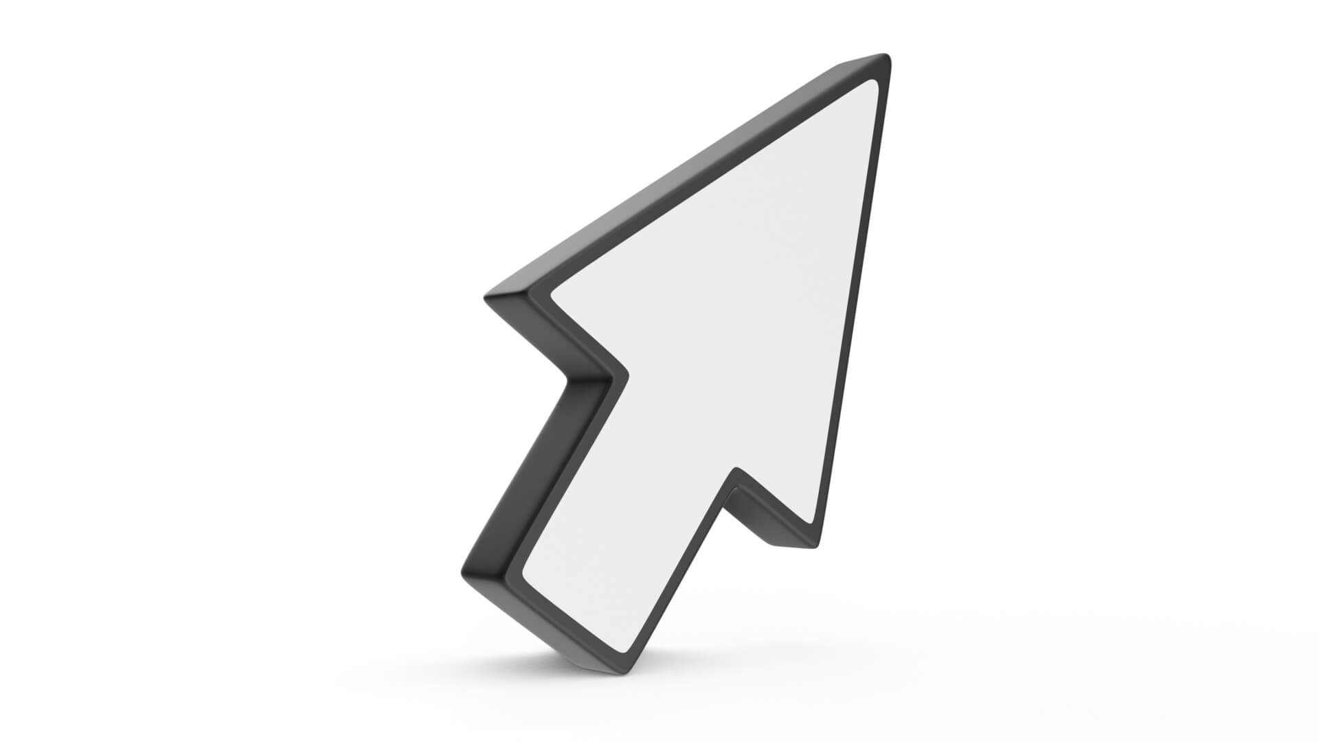 Arrow Cursor - 3D Model by hdpoly