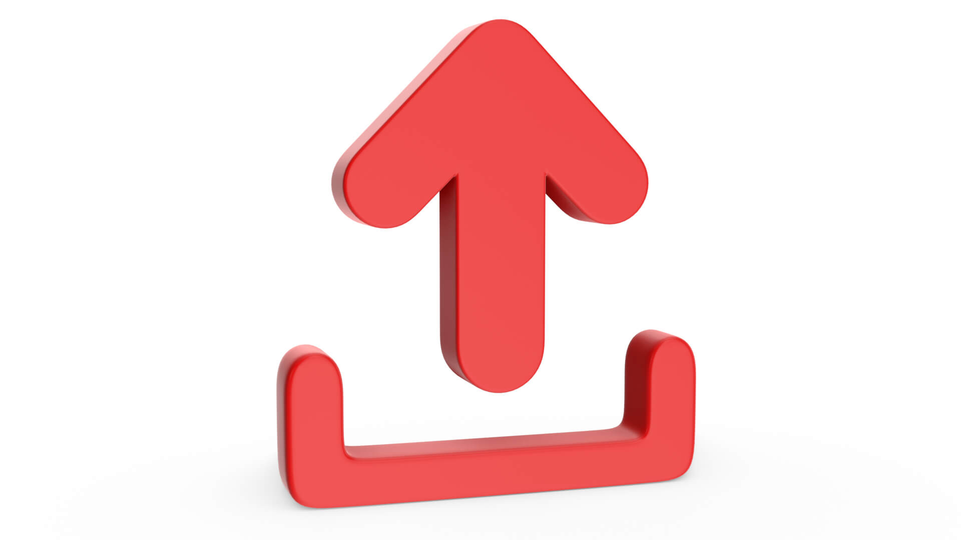Upload Symbol - 3D Model by hdpoly