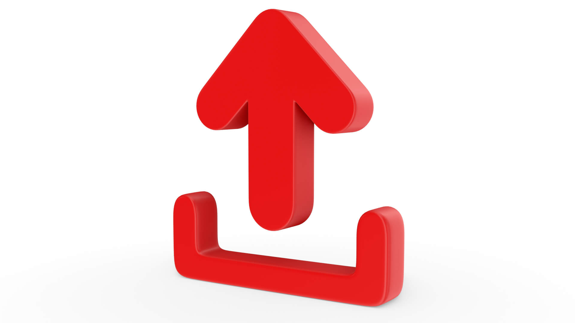 Upload Symbol - 3D Model by hdpoly