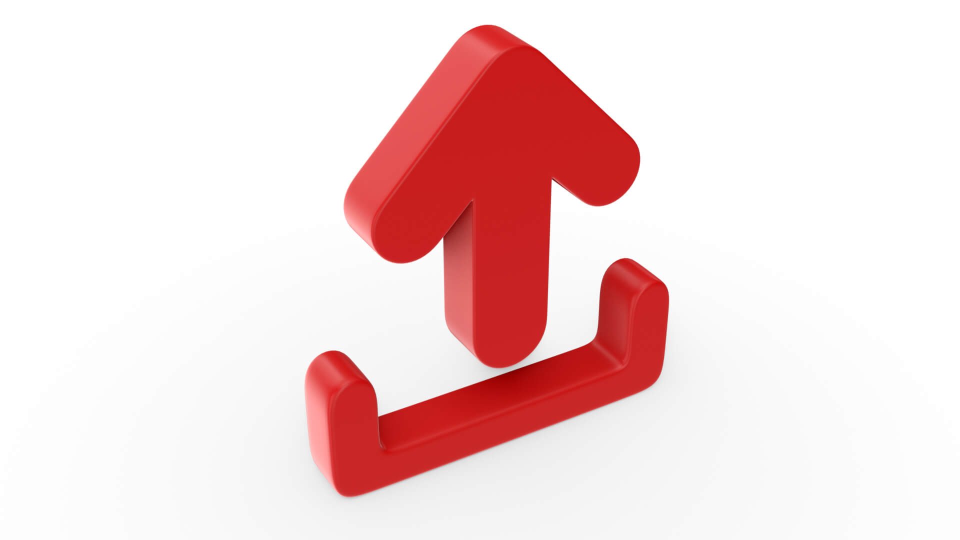 Upload Symbol - 3D Model by hdpoly