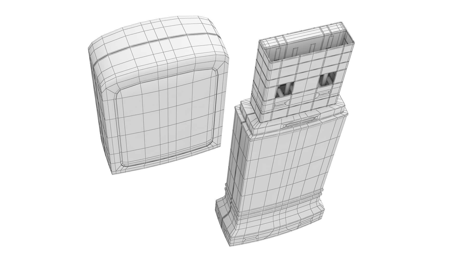 USB Flash Disk - 3D Model by hdpoly