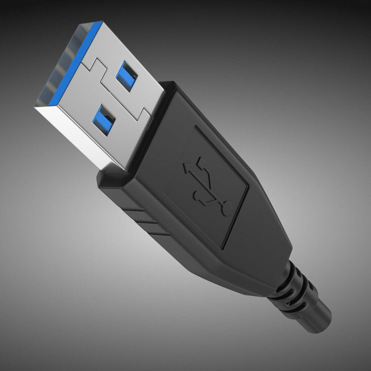 USB Plug - 3D Model by hdpoly