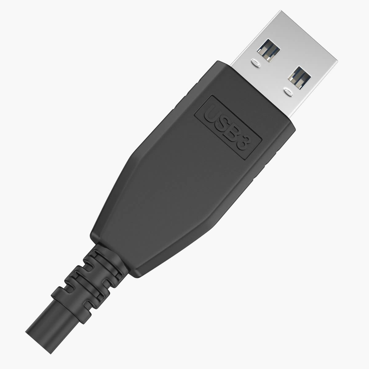 USB Plug - 3D Model by hdpoly