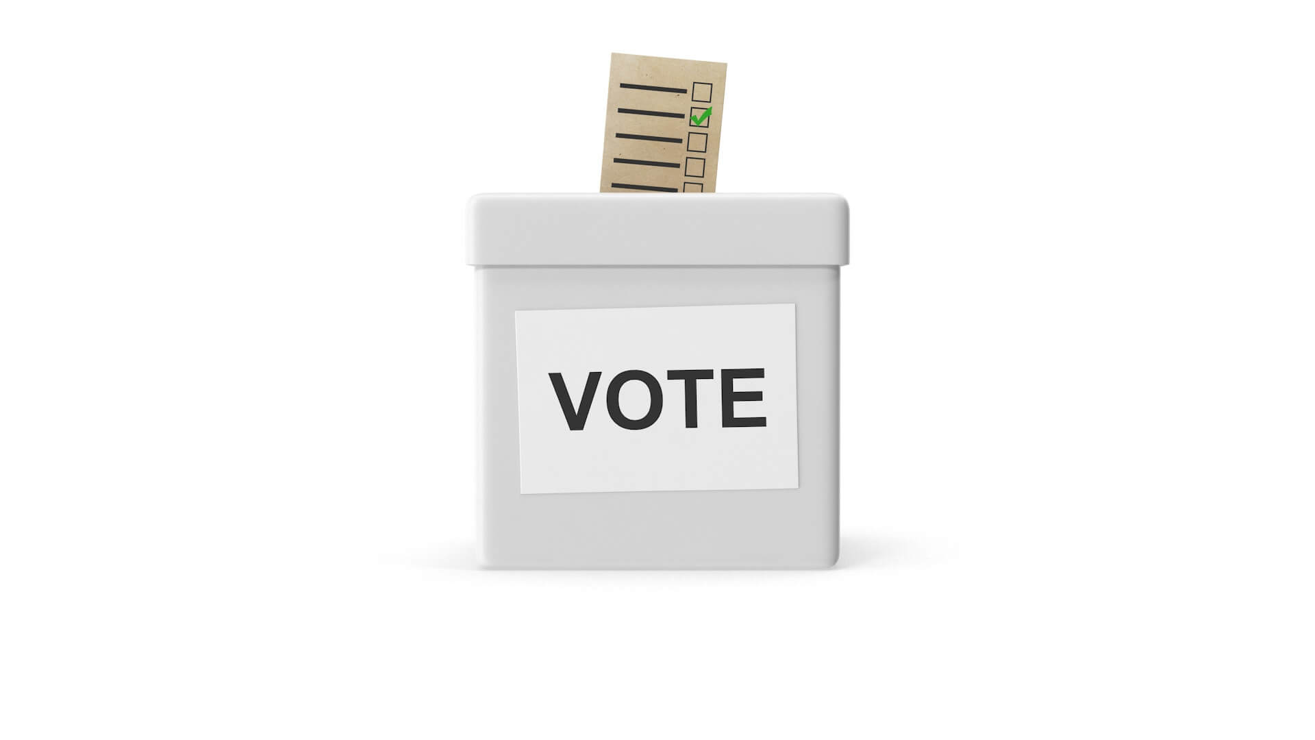 Vote Box - 3D Model by hdpoly