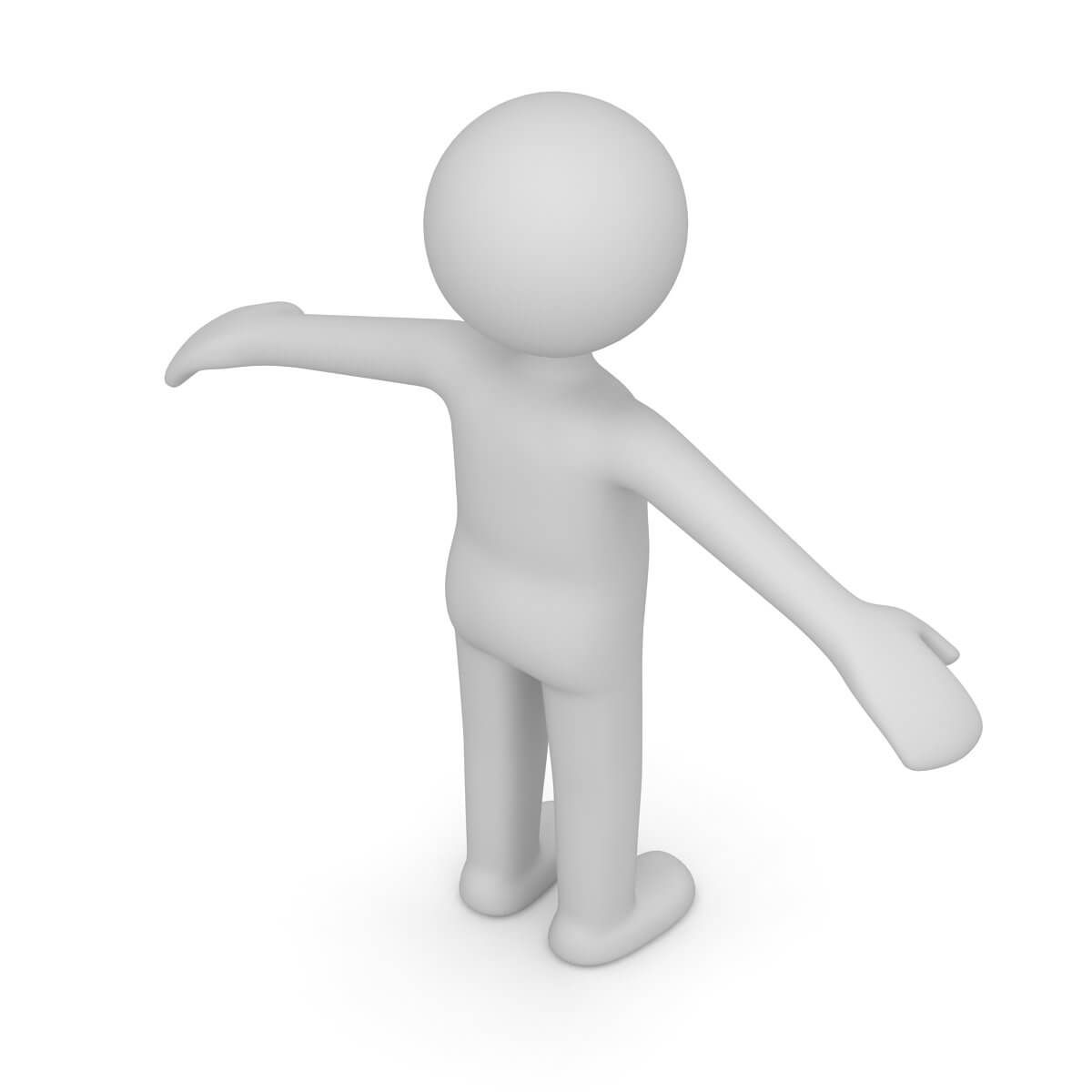 White Man - 3D Model by hdpoly