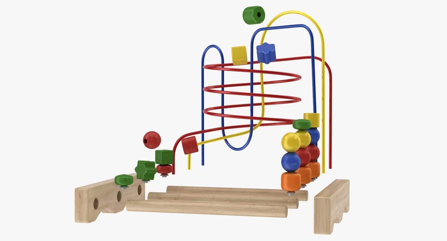 Wire Maze - 3D Model by hdpoly