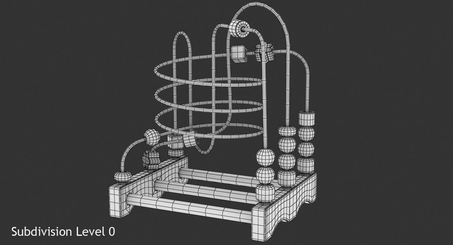 Wire Maze - 3D Model by hdpoly