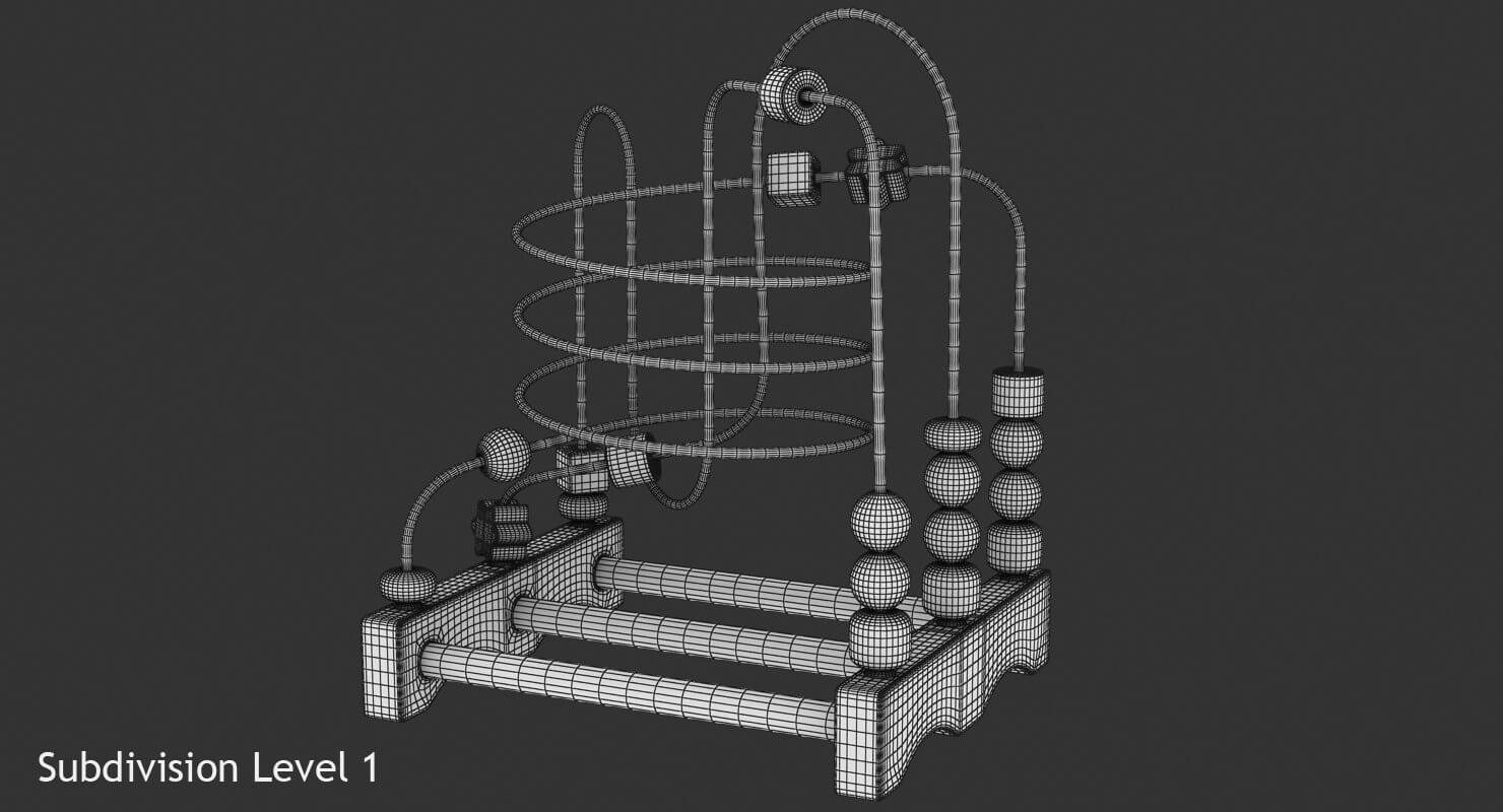 Wire Maze - 3D Model by hdpoly