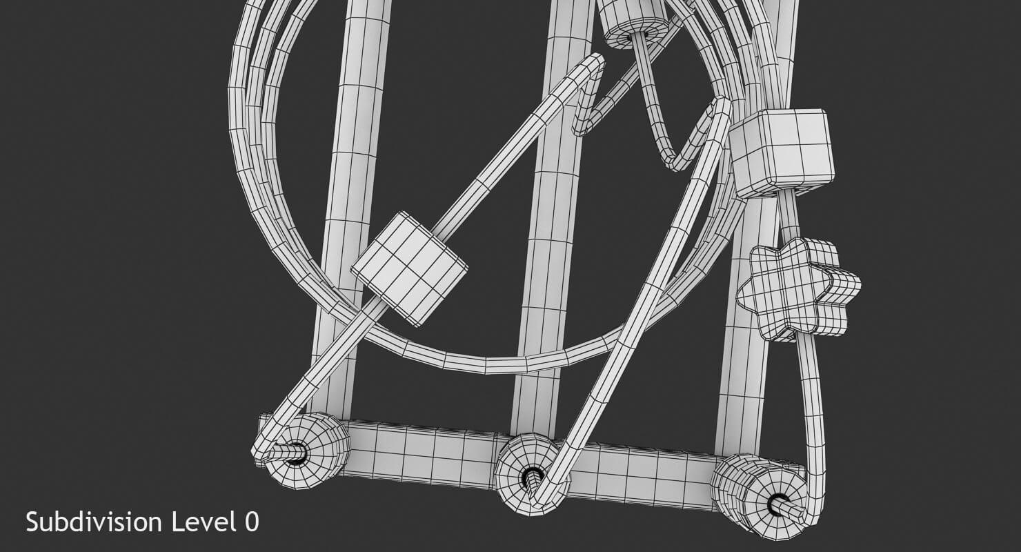 Wire Maze - 3D Model by hdpoly