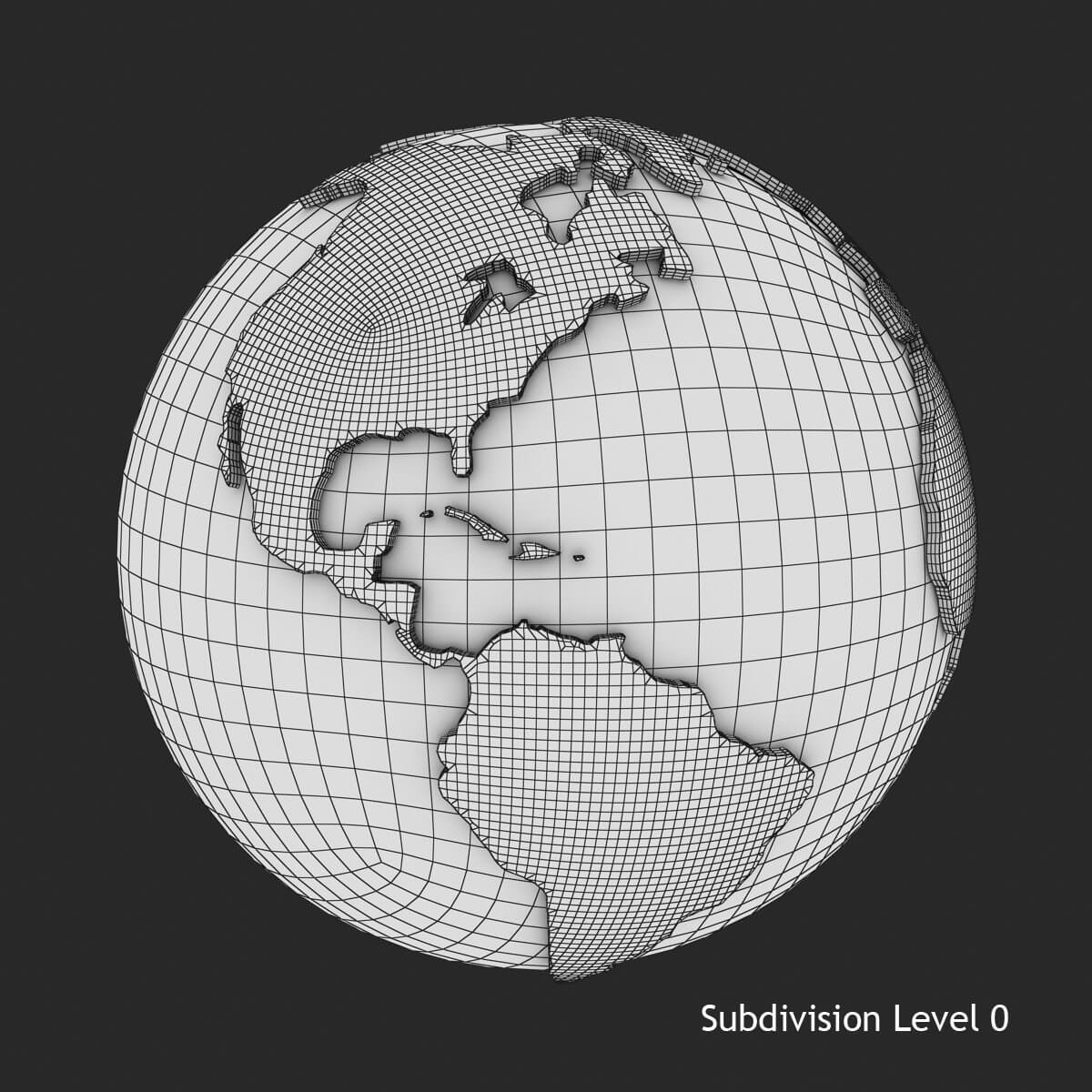 World - Sphere 3D Model by hdpoly