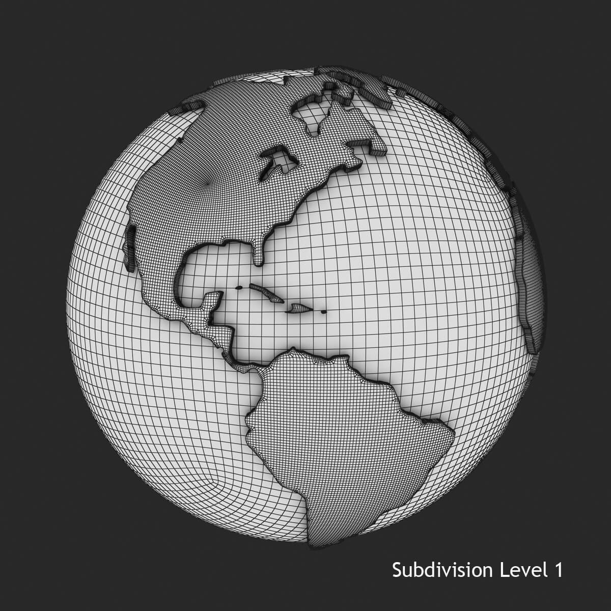 World - Sphere 3D Model by hdpoly