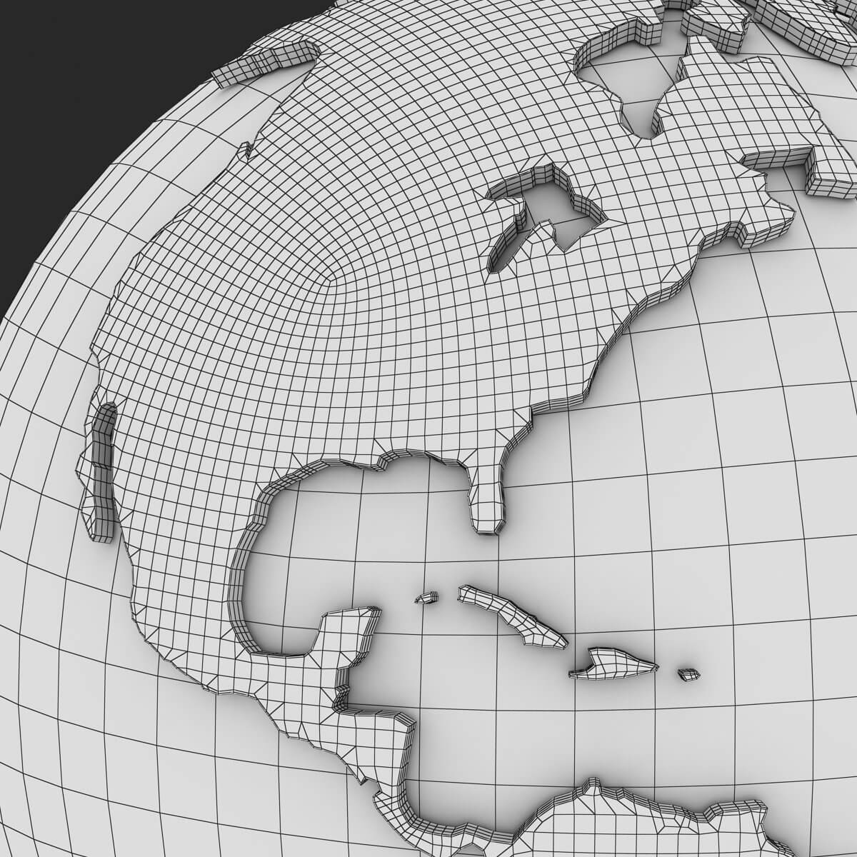 World - Sphere 3D Model by hdpoly