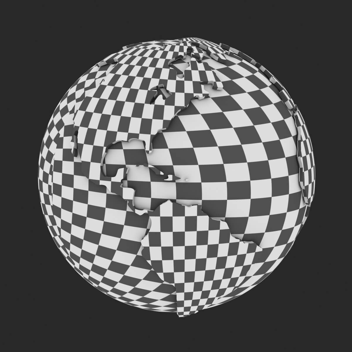 World - Sphere 3D Model by hdpoly