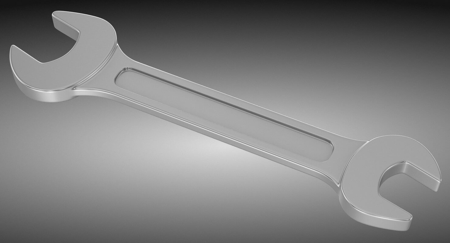Wrench - 3D Model by hdpoly