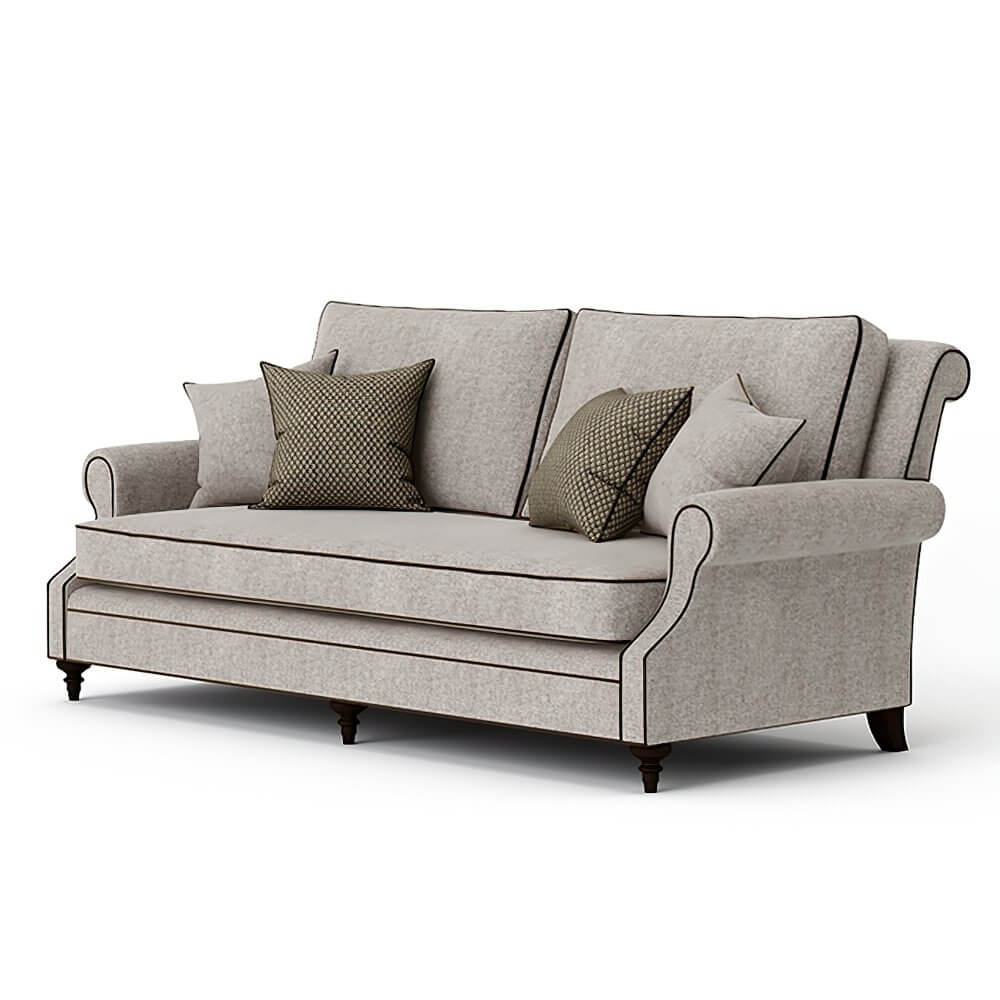 Luxury Royal Sofa (V-Ray) 3D Model by Hdri_World