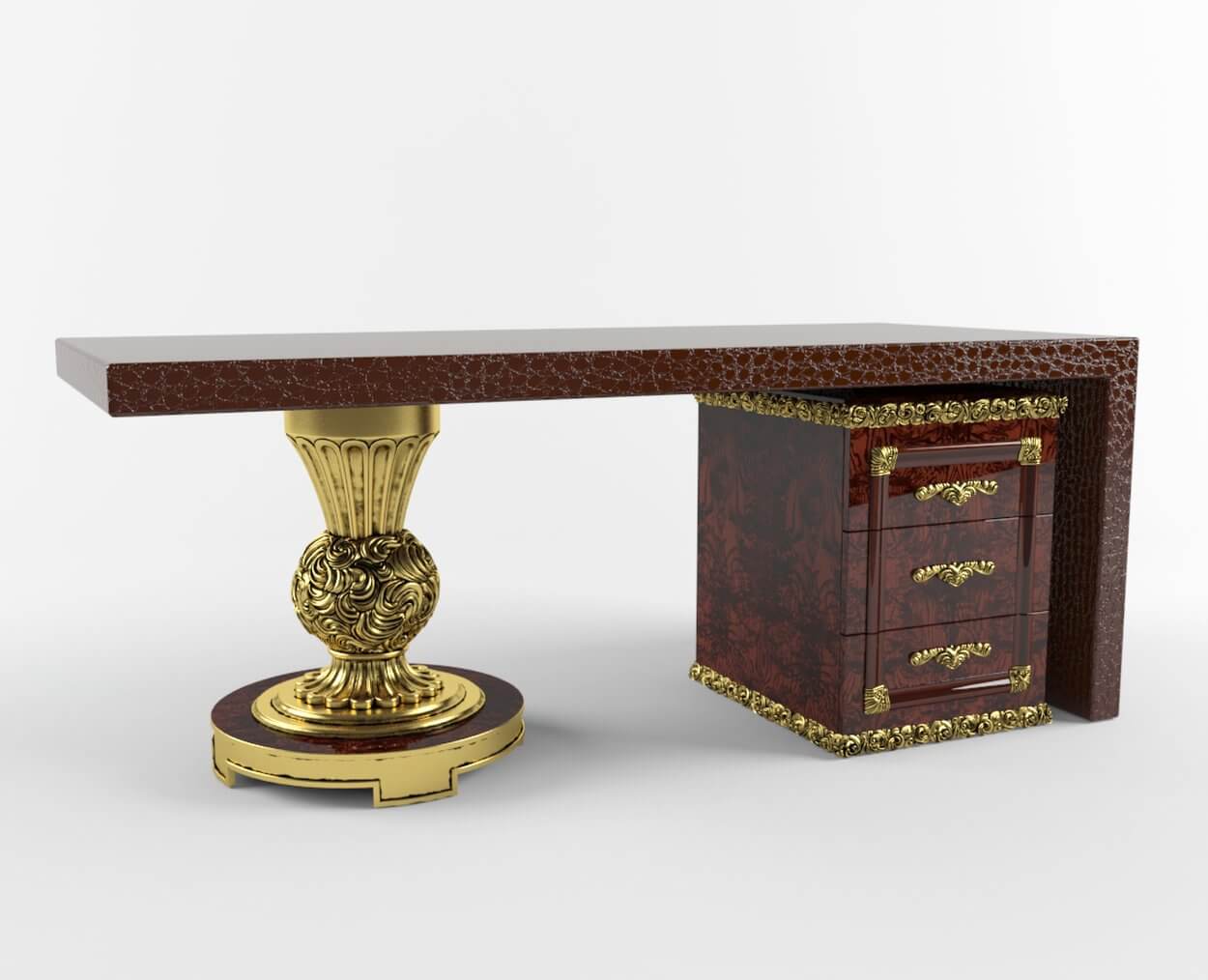 Royal Table (V-Ray) 3D Model by Hdri_World