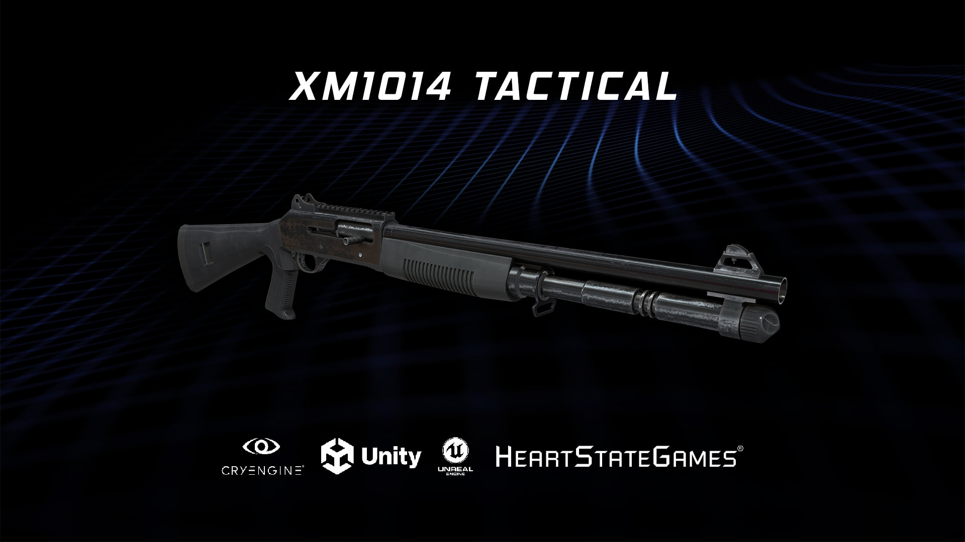 Benelli M4 Super 90 Shotgun 4K - 3D Model by HeartStateGames