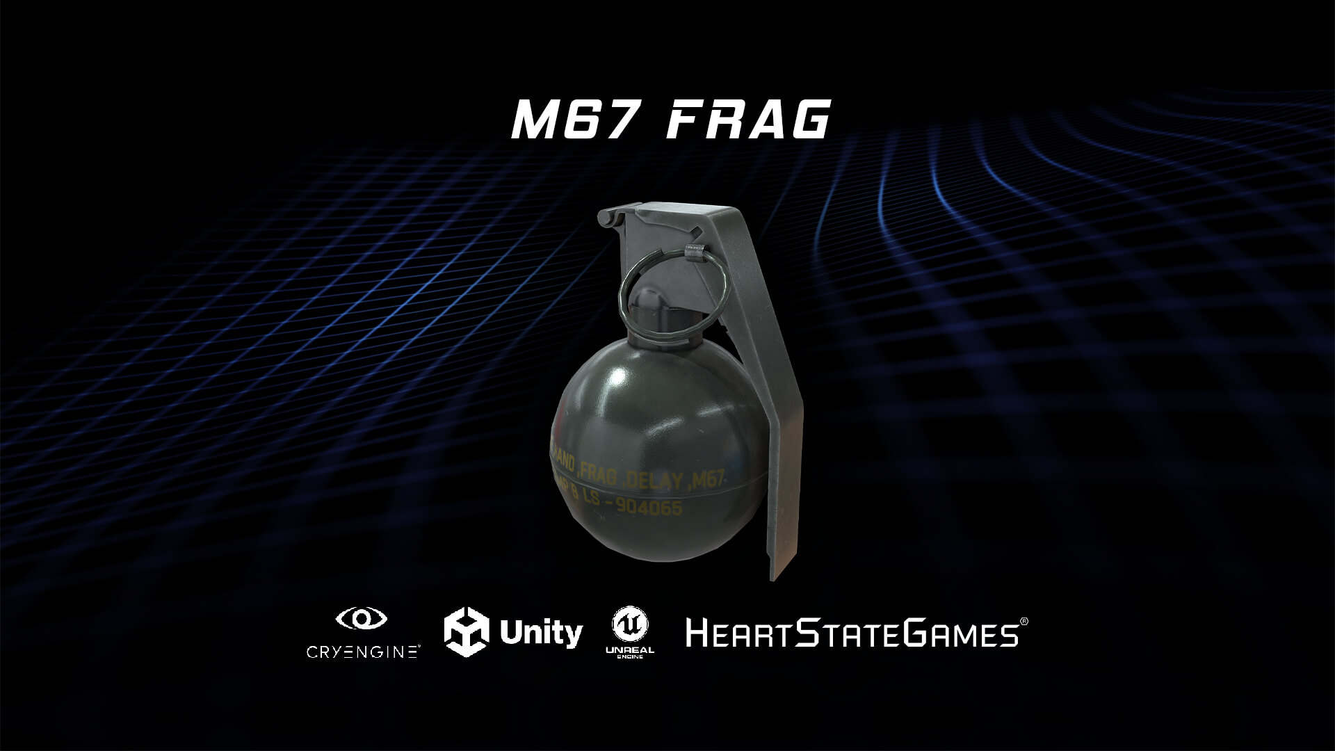 M67 Frag Grenade 4K - 3D Model by HeartStateGames