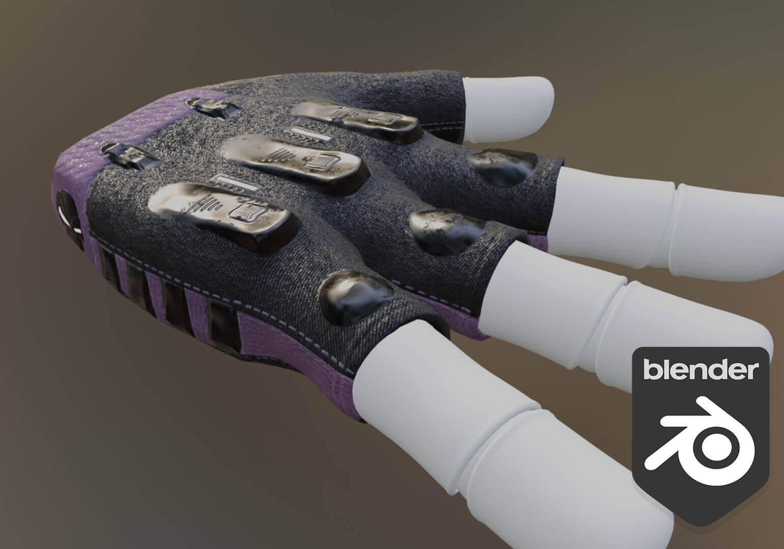 Glove 3D Render, Digital Art by Heimerdinger