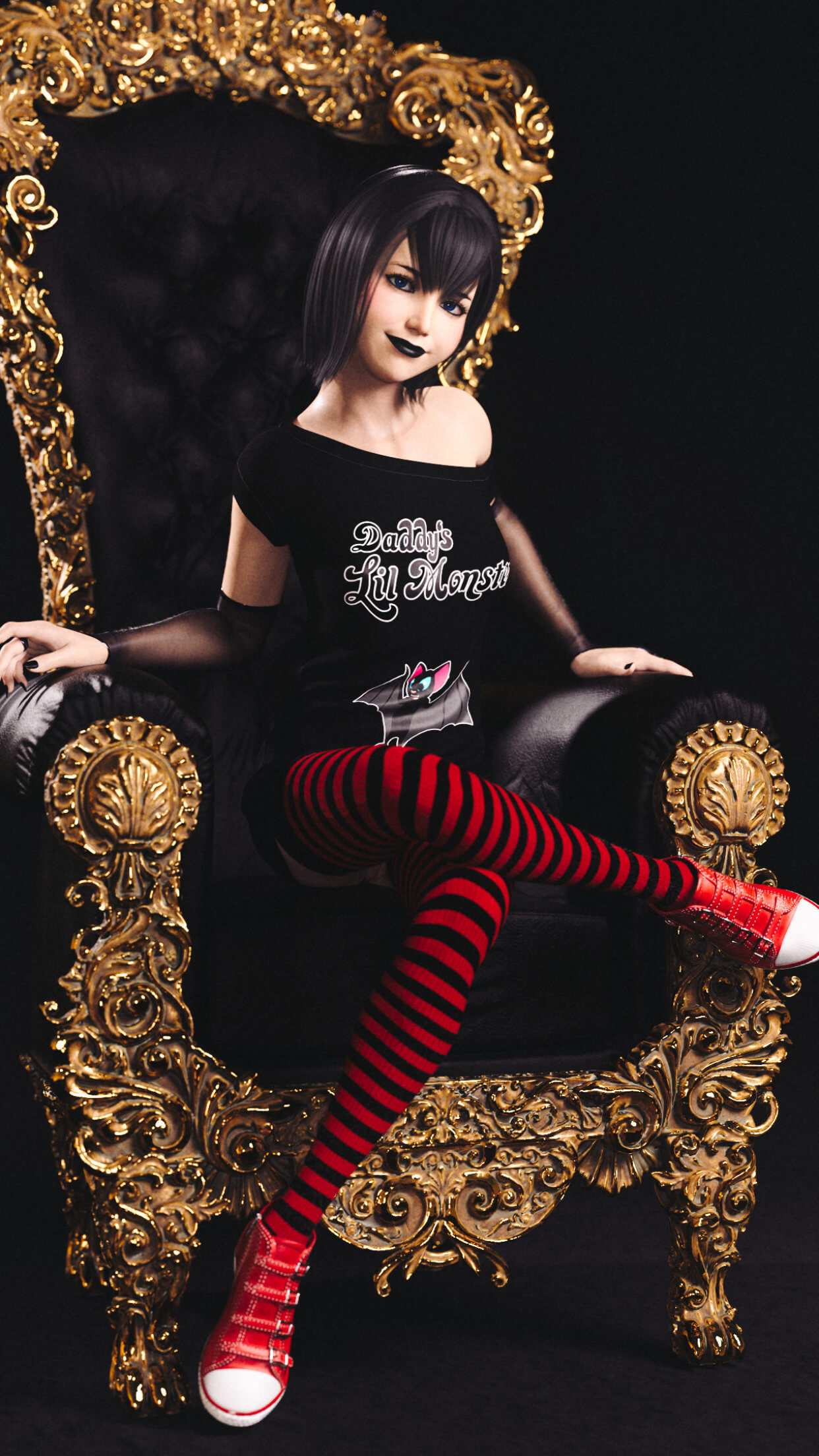 Mavis Dracula 3D Desktop HD Wallpaper