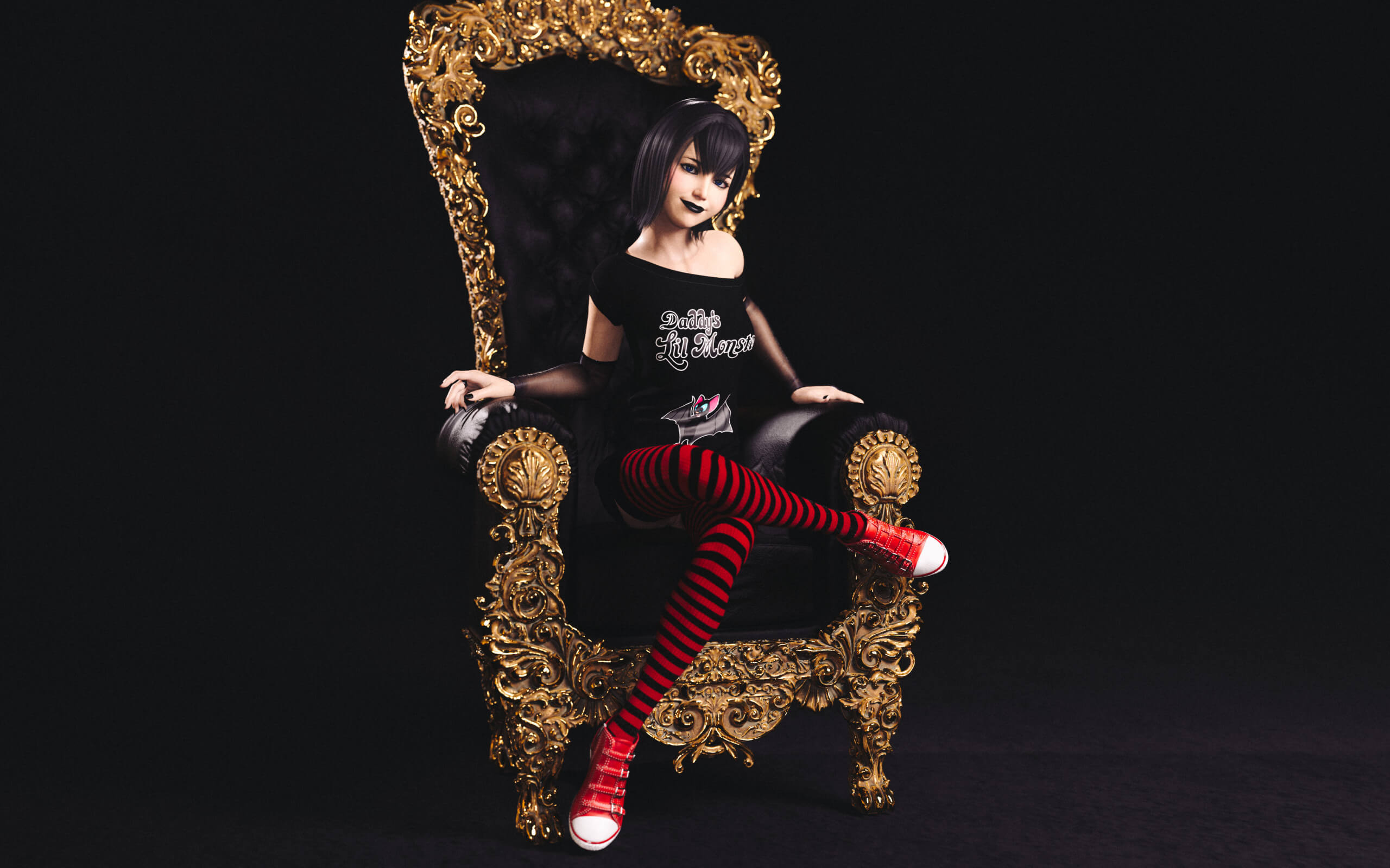 Mavis Dracula 3D Desktop HD Wallpaper