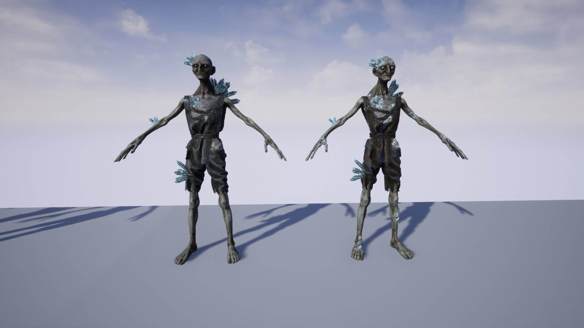 Crystal Monster Character - 3D Model by HelenNova