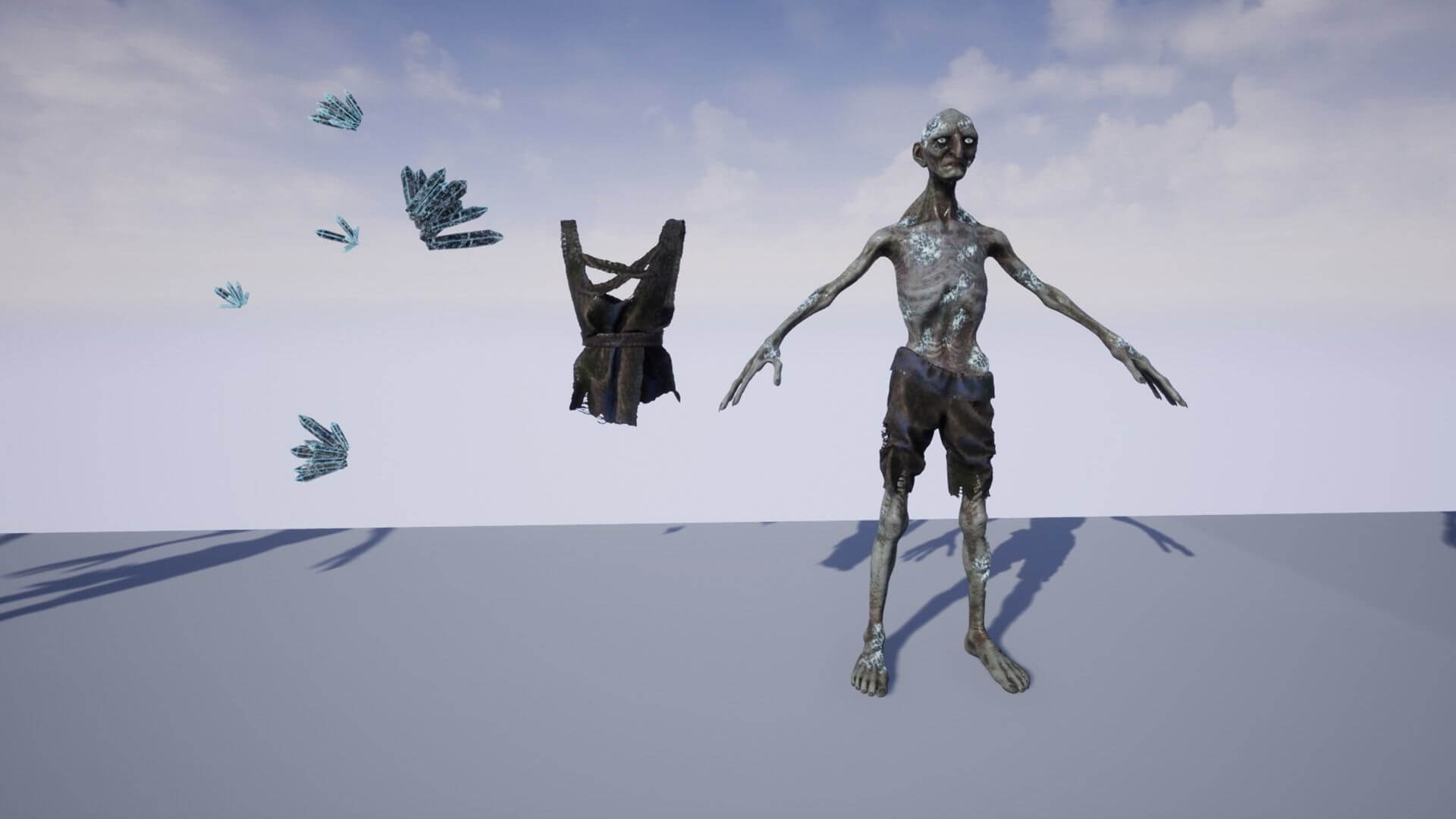 Crystal Monster Character - 3D Model by HelenNova