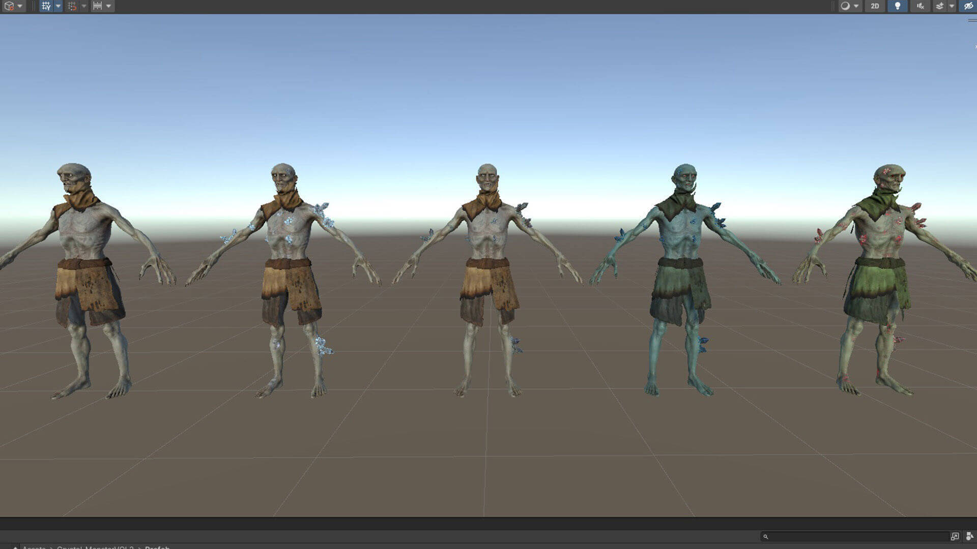 Crystal Monster VOL2 - 3D Model by HelenNova