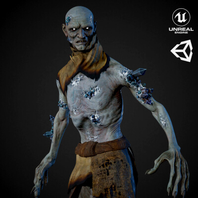 Crystal Monster VOL2 - 3D Model by HelenNova