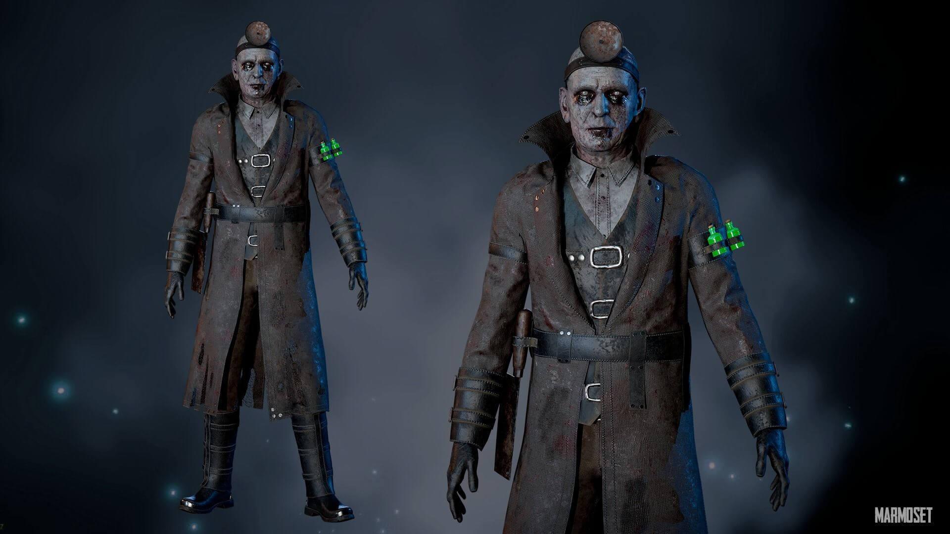 Doctor Death Character - 3D Model by HelenNova