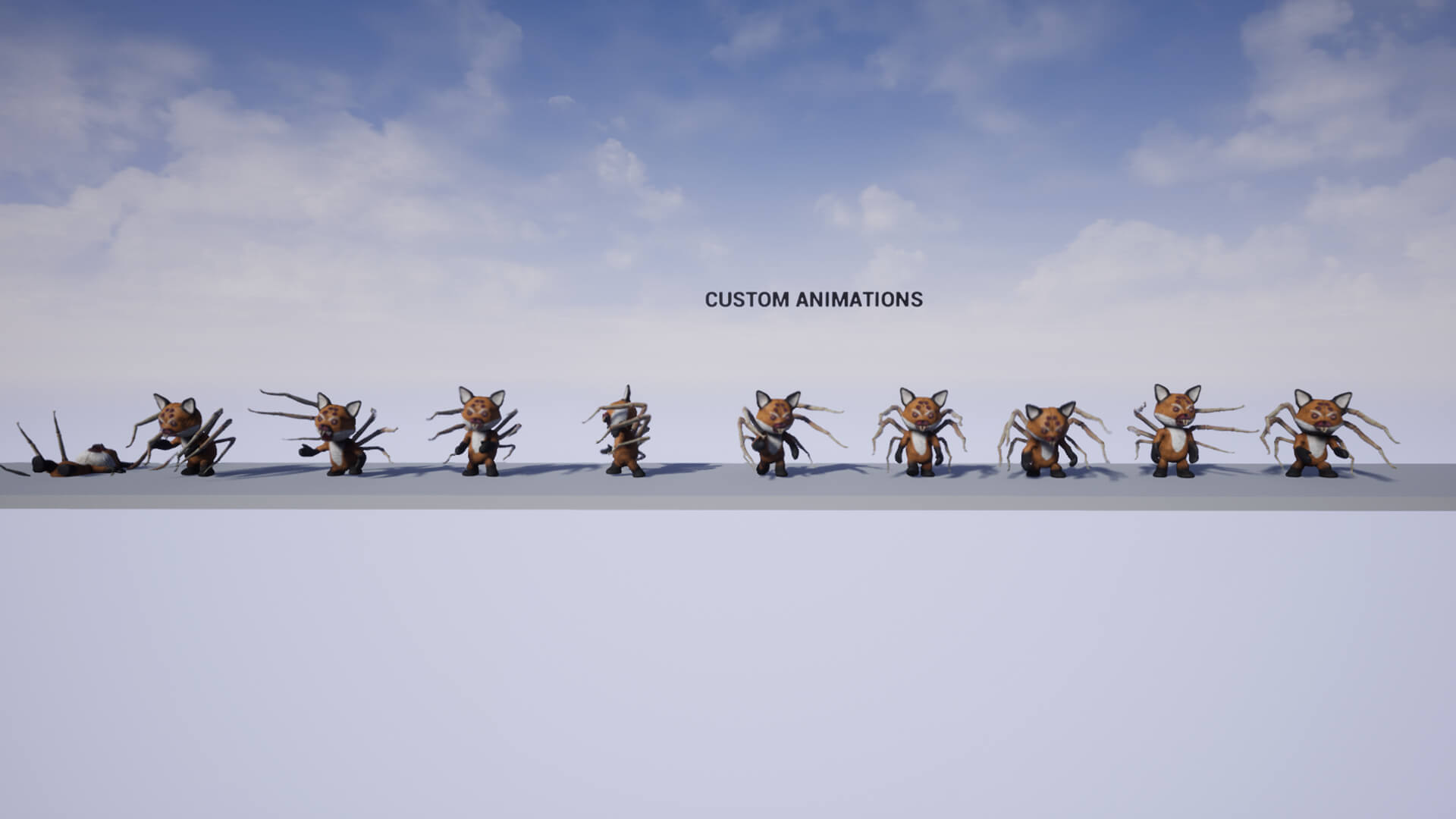 Horror Foxy Character - 3D Model by HelenNova