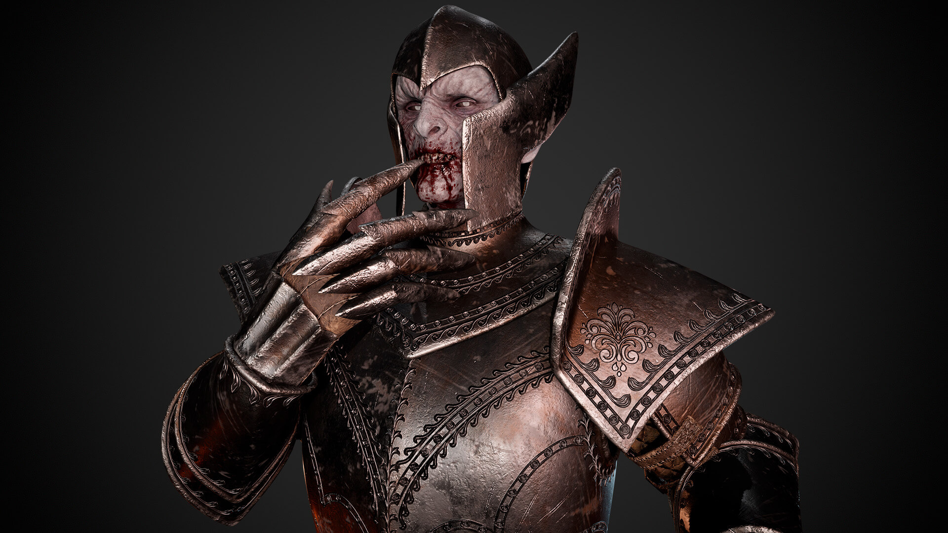 Vampire Lord Character - 3D Model by HelenNova